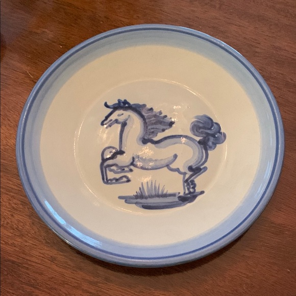 M. A. Hadley | Dining | Ma Hadley Pottery 9 Inch Horse Plate | Poshmark